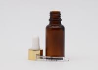 China Amber Glass Material Essential Oil Dropper Bottles Use For Skin Care Oil for sale