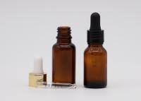 China Amber Glass Material Essential Oil Dropper Bottles Use For Skin Care Oil for sale