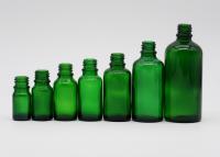 China Clear Amber Green Blue Colorful Cosmetic Dropper Bottles All Volume 18mm Neck Size for sale