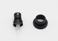 China Durable Black Spray Dispenser Pumps Aluminum Crimpless Pump Sprayer 15mm for sale