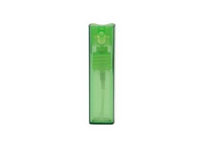 China 10ml Green Color Refillable Glass Perfume Spray Bottles Perfume Atomizer for sale