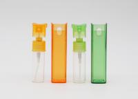 China 10ml Green Color Refillable Glass Perfume Spray Bottles Perfume Atomizer for sale
