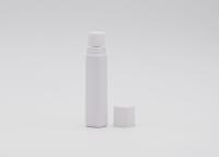 China Square White Plastic Refillable Glass Perfume Spray Bottles Skin Care Packaging for sale