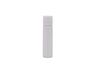 China Square White Plastic Refillable Glass Perfume Spray Bottles Skin Care Packaging for sale