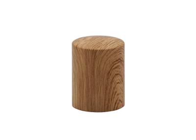 China Water Transfer Cosmetic Bottle Cap , Perfume Bottle Lids Wood Grain Printing Aluminum for sale