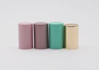 China Beautiful Perfume Bottle Caps In Green Purple Pink Color For Skin Care Packaging for sale