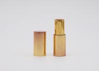 China Aluminum Gold Lipstick Container With Shimmering Powder 3.5g Capacity for sale