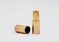 China Aluminum Gold Lipstick Container With Shimmering Powder 3.5g Capacity for sale