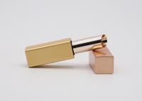 China Aluminum Magnetic Lip Balm Containers Square Shape Color Matching for sale