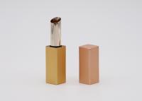 China Aluminum Magnetic Lip Balm Containers Square Shape Color Matching for sale