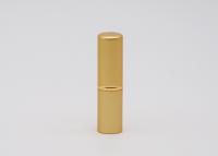 China 4.5g Gold Aluminum Eco Friendly Lip Balm Tubes For Lip Balm Spray Bottle for sale