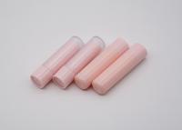 China Pink Packaging Bottle Tubes Custom Lip Balm Tubes 4g Of PP Material for sale