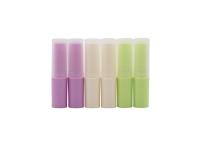 China Eco Friendly Biodegradable 4g Lip Balm Tubes PP Cap ABS Bottle Slim for sale
