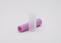 China PP Cap Abs 4g Purple Lip Balm Tube Small Empty Lip Balm Containers for sale