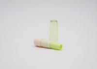 China AS Cap ABS Tube ECO Friendly 4ml Green Lip Balm Tubes For Beauty Packaging for sale