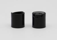 China 20 / 410 Black PP Press Disc Top Cap For Gel In Stock for sale