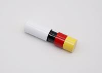 China Color Spraying Lipstick Tube 3.5g Magnet Aluminum Lip Balm Tubes for sale