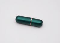 China Luxury Green Magnetic Cosmetic 3.8g Empty Lip Balm Tubes for sale