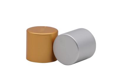 China Matte Gold Aluminum 22x24mm Perfume Bottle Caps for sale