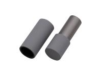 China Matte Color Spraying Magnet 3.5g Lip Balm Tubes for sale