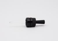 China Pipette 18/410 Glass Droppers For Essential Oils for sale