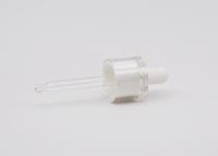 China Acrylic Closure Double Wall 18/410 Essential Oil Dropper for sale