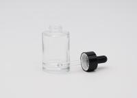 China 50ml 18/410 Clear Dropper Bottles For Essential Oil for sale