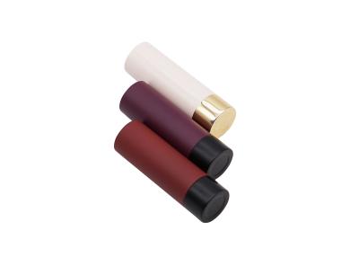 China Cosmetic Color Spraying 3.5ml Aluminum Lip Balm Tubes for sale