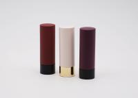 China Cosmetic Color Spraying 3.5ml Aluminum Lip Balm Tubes for sale