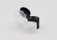 China Cosmetic Packaging Clear 18/410 Flip Top Plastic Bottle Caps for sale