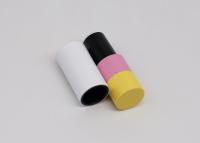 China Magnet Aluminum Color Spraying 3.5g Metal Lip Balm Tubes for sale