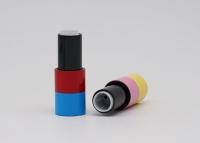 China Magnet Aluminum Color Spraying 3.5g Metal Lip Balm Tubes for sale