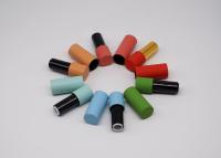 China Red Spraying Aluminum Eco Friendly Lip Balm Tubes Bulk With Magnet for sale