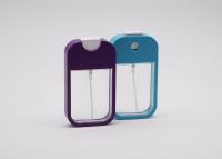 China Card Plastic 25ml Mini Hand Sanitizer Spray Bottles for sale