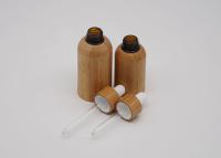 China 50ml Bamboo 18 / 410 Essential Oil Dropper Bottles for sale