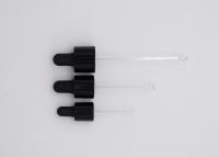 China Orange Glass Pipette SGS Glass Oil Dropper 15mm for sale