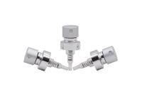 China FEA15mm Silver 0.075ml Dosage Crimp Spray Pump for sale