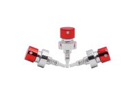 China FEA15mm Silver 0.075ml Dosage Crimp Spray Pump for sale