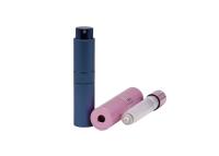 China Twist Up 8ml Refillable Glass Perfume Spray Bottles for sale