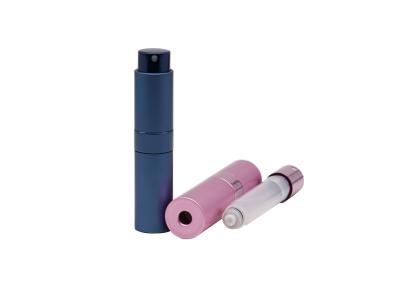 China Twist Up 8ml Refillable Glass Perfume Spray Bottles for sale