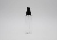 China 18mm Clear Pet 100ml Refillable Plastic Spray Bottles For Personal Care for sale
