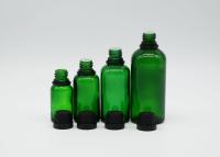 China Cosmetic Green 50ml 1 Oz Glass Dropper Bottles for sale