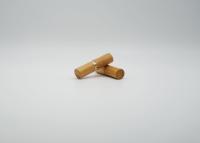 China Cylinder Shape Bulk 3.5g Bamboo Lip Balm Tubes for sale