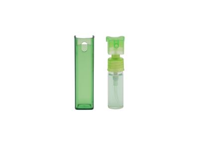 China 10ml Atomizer Refillable Cologne Green Perfume Bottle For Ladies for sale