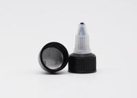China No Leaking Plastic 24mm Nozzle Dropper Bottle Twist Cap for sale