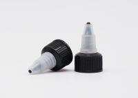 China No Leaking Plastic 24mm Nozzle Dropper Bottle Twist Cap for sale