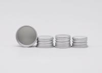 China SGS Silver Thread 28mm  Plastic Aluminum Screw Cap Pilfer Proof for sale