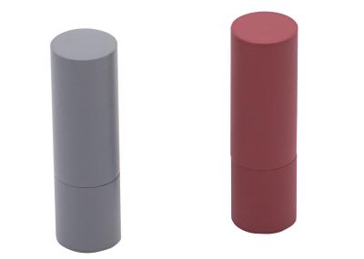 China Hot stamping Fashionable Refillable Rubber Empty Lipstick Tube for sale