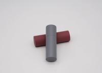 China Hot stamping Fashionable Refillable Rubber Empty Lipstick Tube for sale