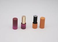 China SGS Hot Stamping Colored Lip Gloss  Reusable Lipstick Tube for sale